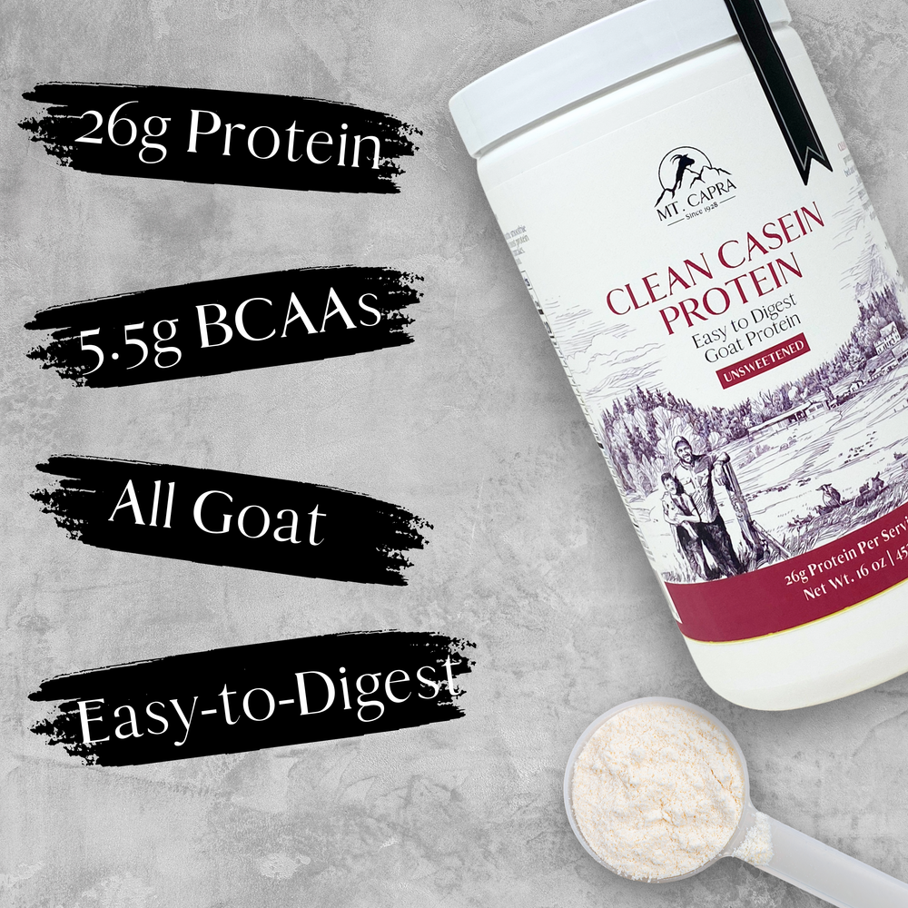 Clean Casein Protein – Mt. Capra